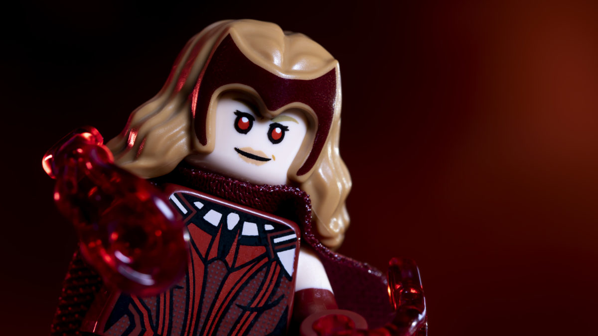 Closer look at LEGO 71031 Marvel Studios' The Scarlet Witch