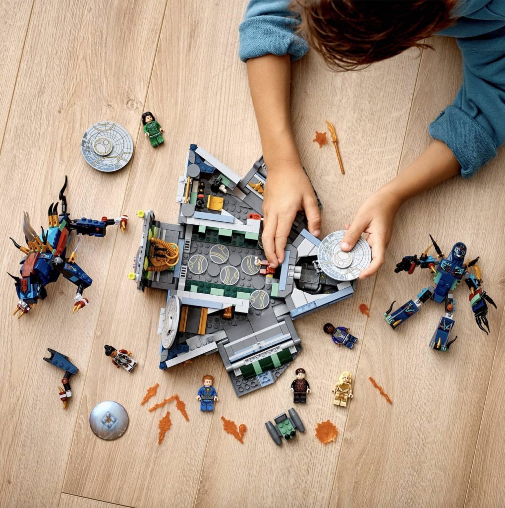 More images of LEGO Marvel 76156 Rise of the Domo revealed