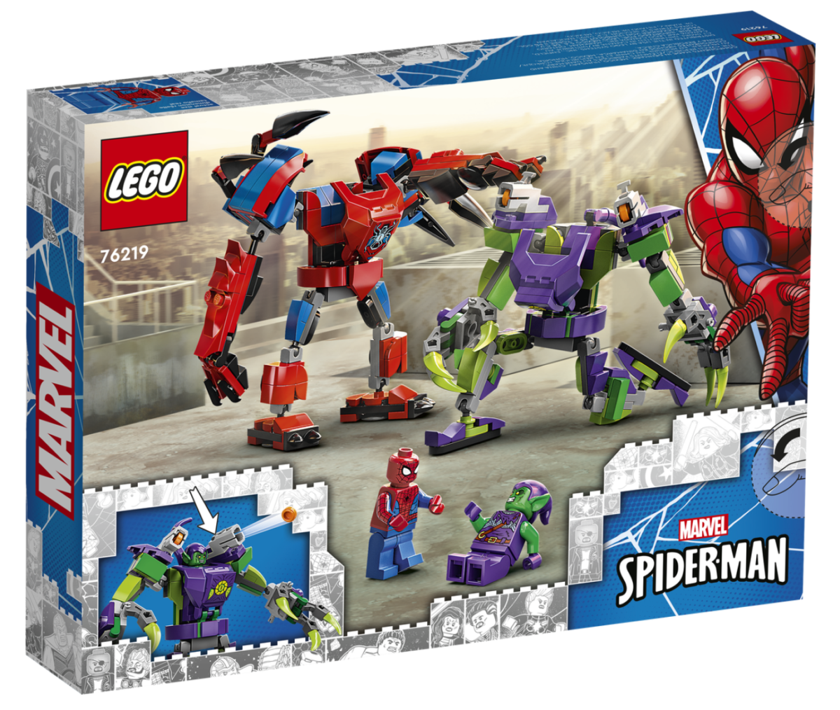 LEGO Marvel Spider-Man & Green Goblin Mech Battle images