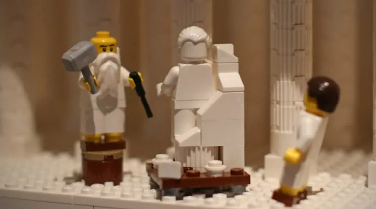 Brick Pic of the Day: Michelangelo's Statue of David