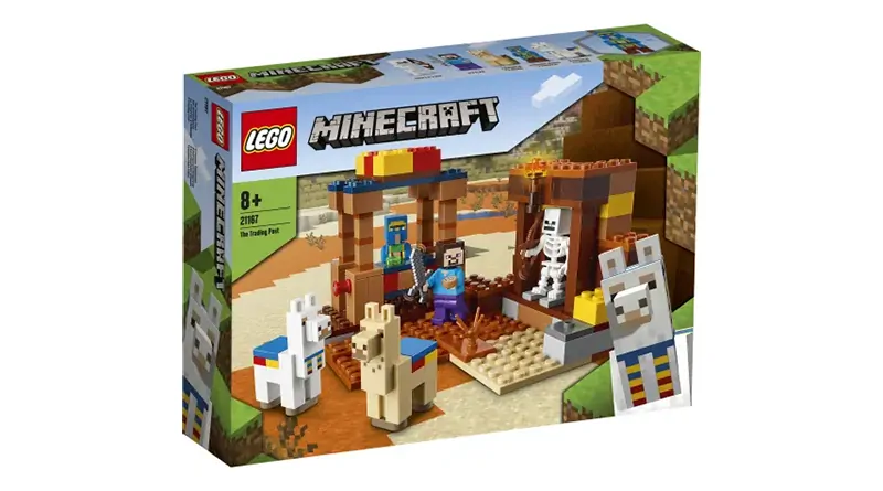 LEGO Minecraft 21167 The Trading Post revealed
