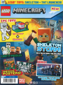 Official LEGO Minecraft magazine now available in the UK