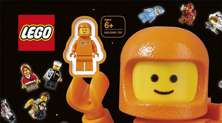 LEGO orange Space minifigure coming with new book