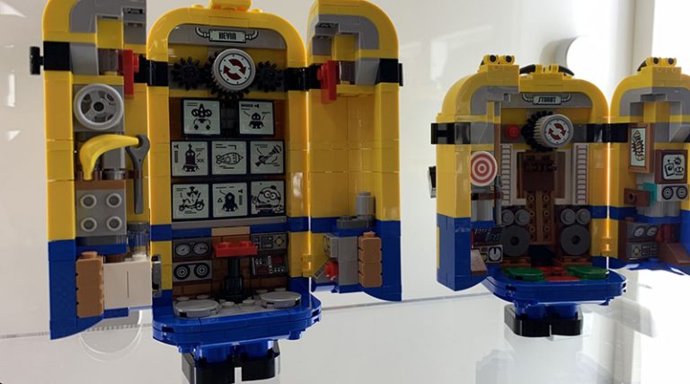 Inside LEGO Minions 75551 Brick-Built Minions and Their Lair