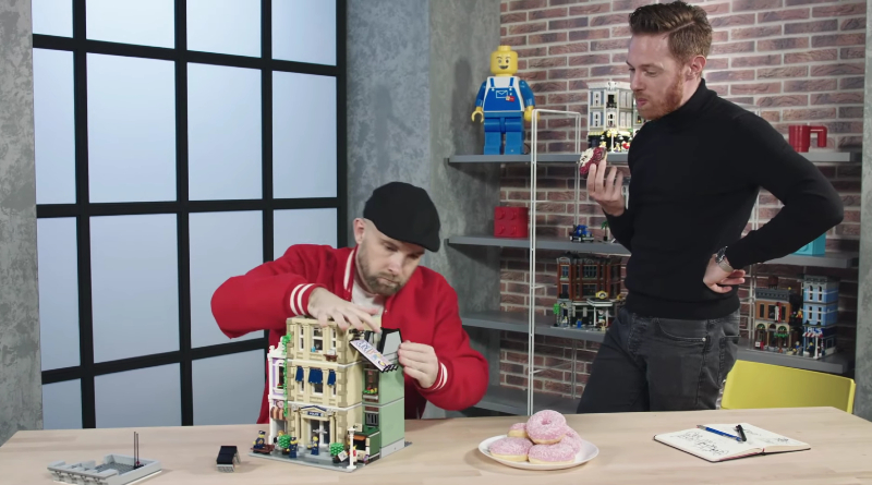 LEGO Modular Buildings 10278 Police Station detailed in designer video ...