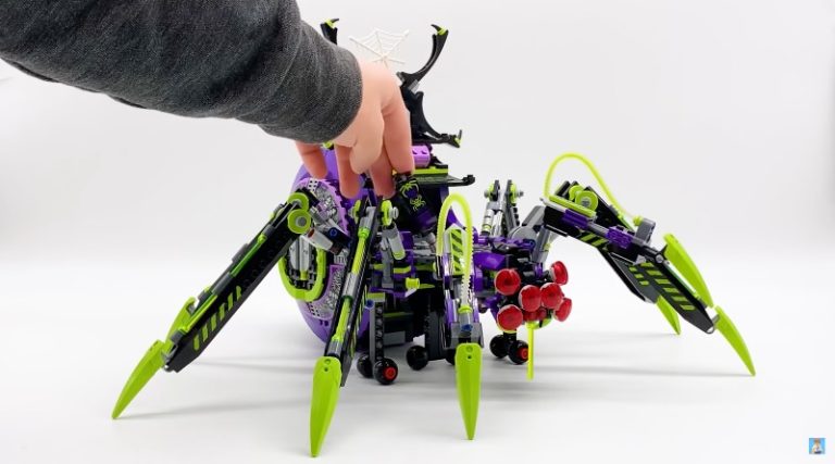First look at LEGO Monkie Kid set 80022 Spider Queen’s Arachnoid Base