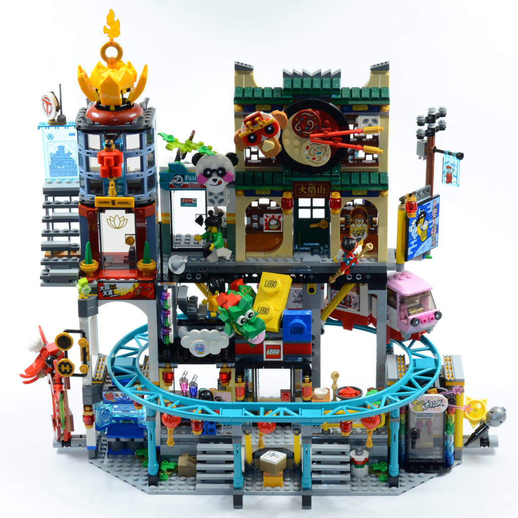 LEGO Monkie Kid 80036 The City of Lanterns review, gallery