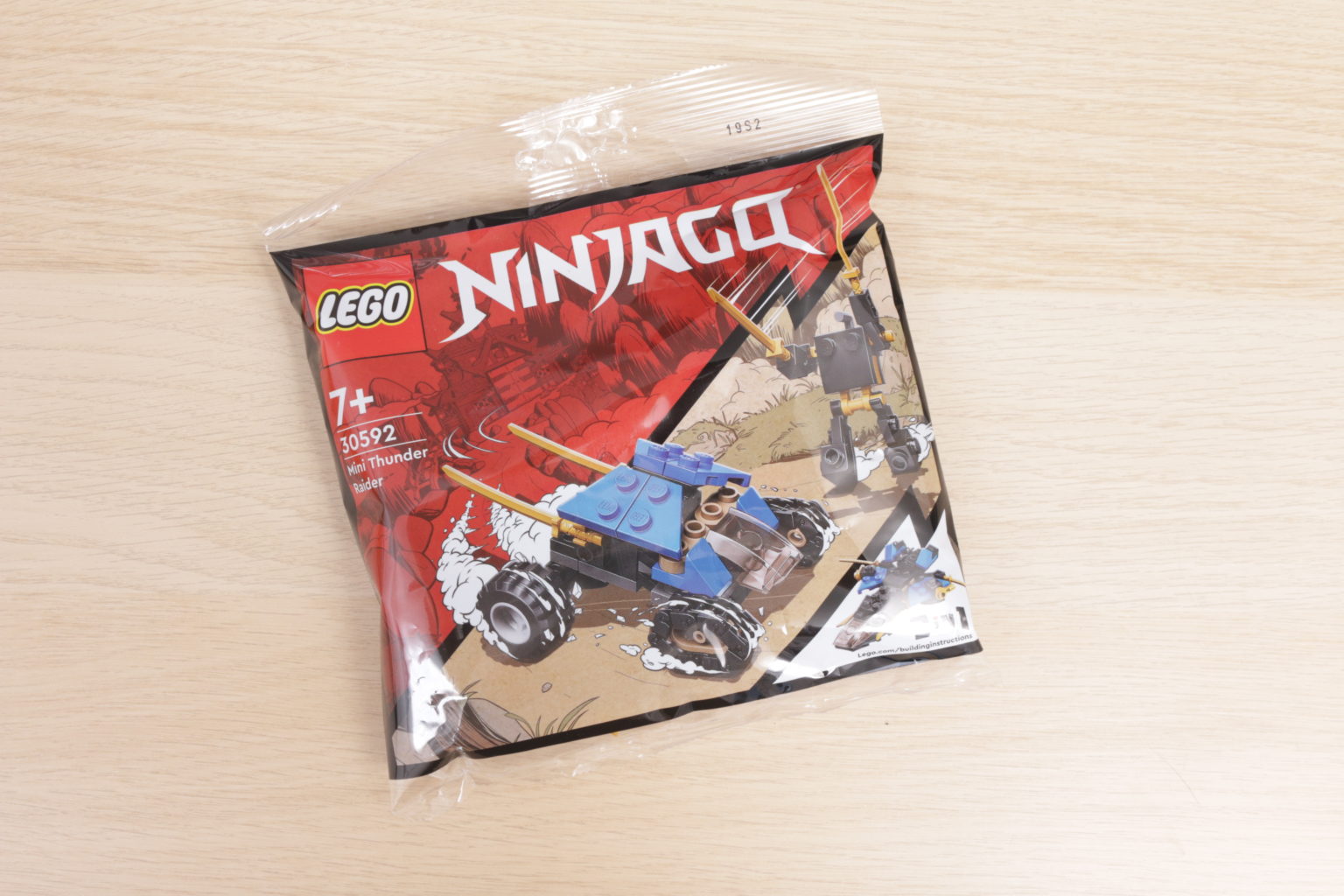 LEGO NINJAGO 30592 Mini Thunder Raider gift-with-purchase