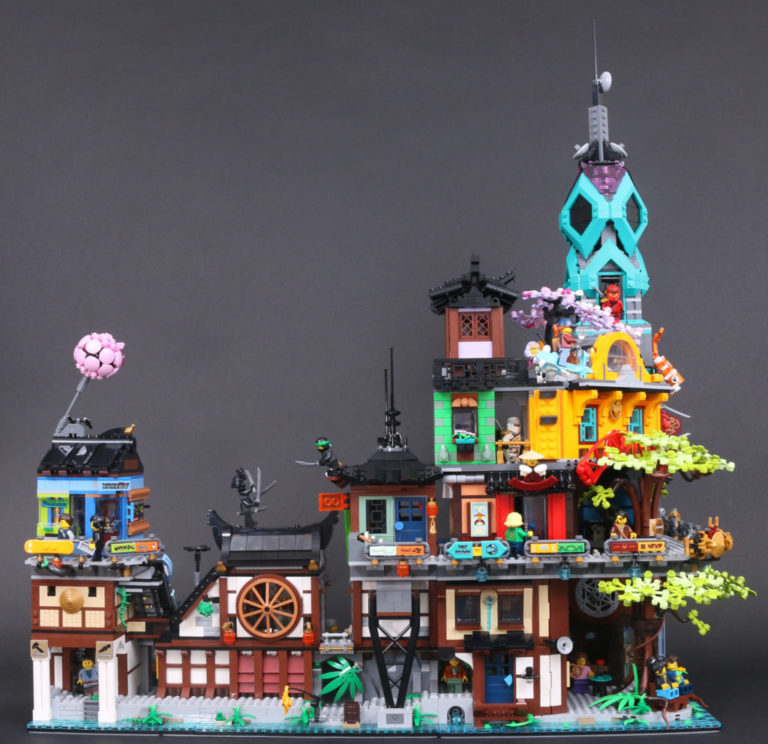 LEGO NINJAGO 71741 NINJAGO City Gardens review and gallery