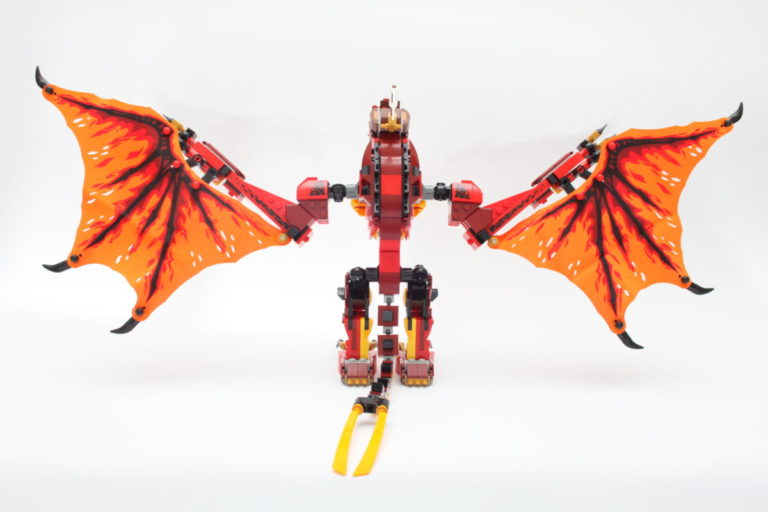 LEGO NINJAGO Legacy 71753 Fire Dragon Attack full review