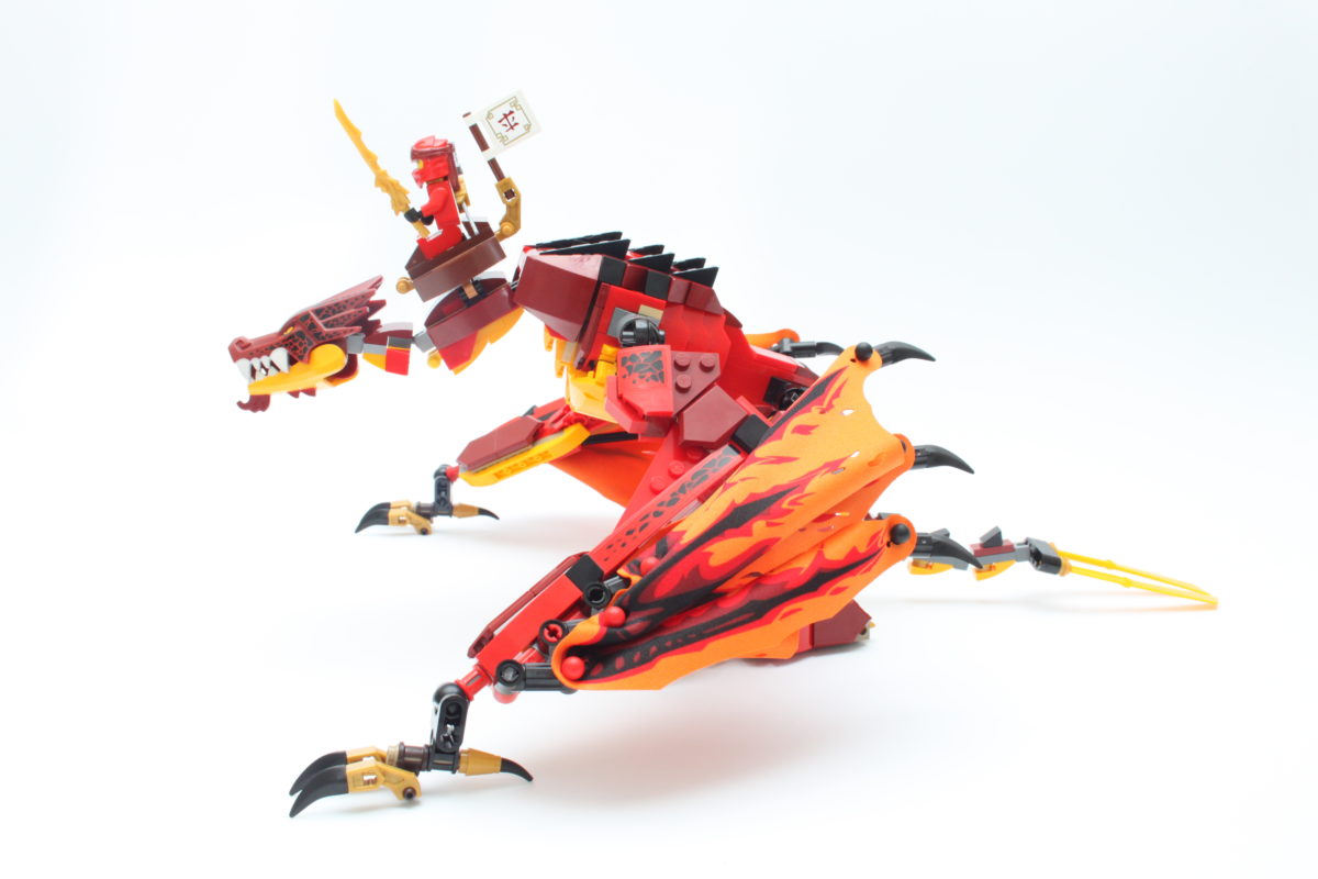 LEGO NINJAGO Legacy 71753 Fire Dragon Attack full review