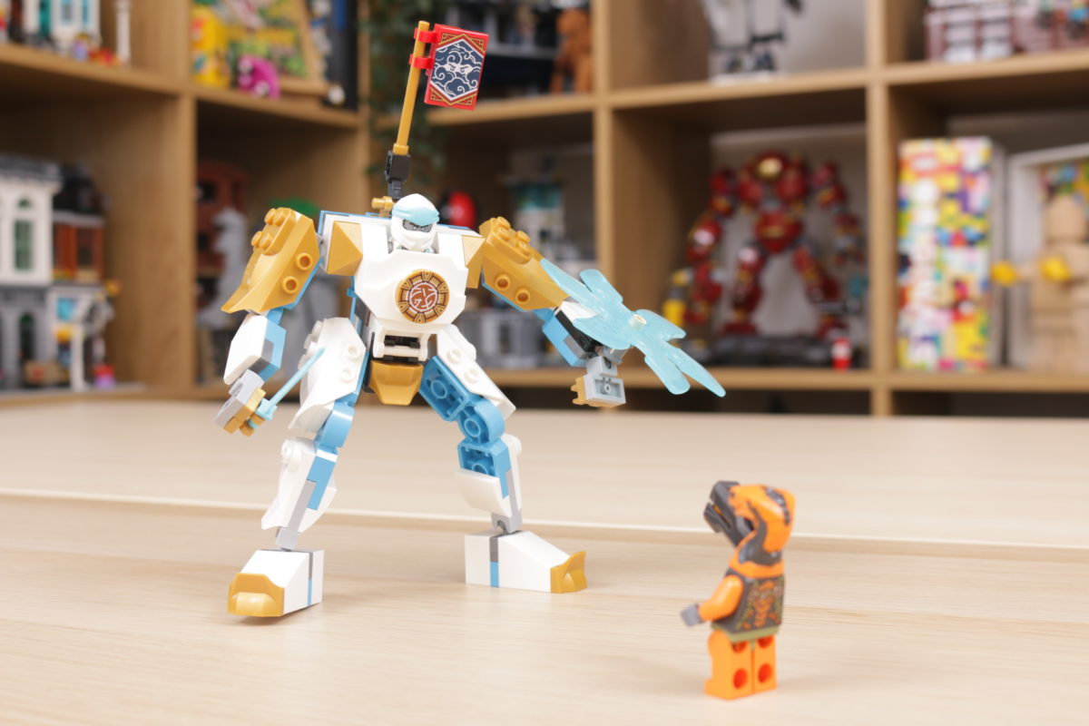 LEGO NINJAGO 71761 Zane’s Power Up Mech EVO full review