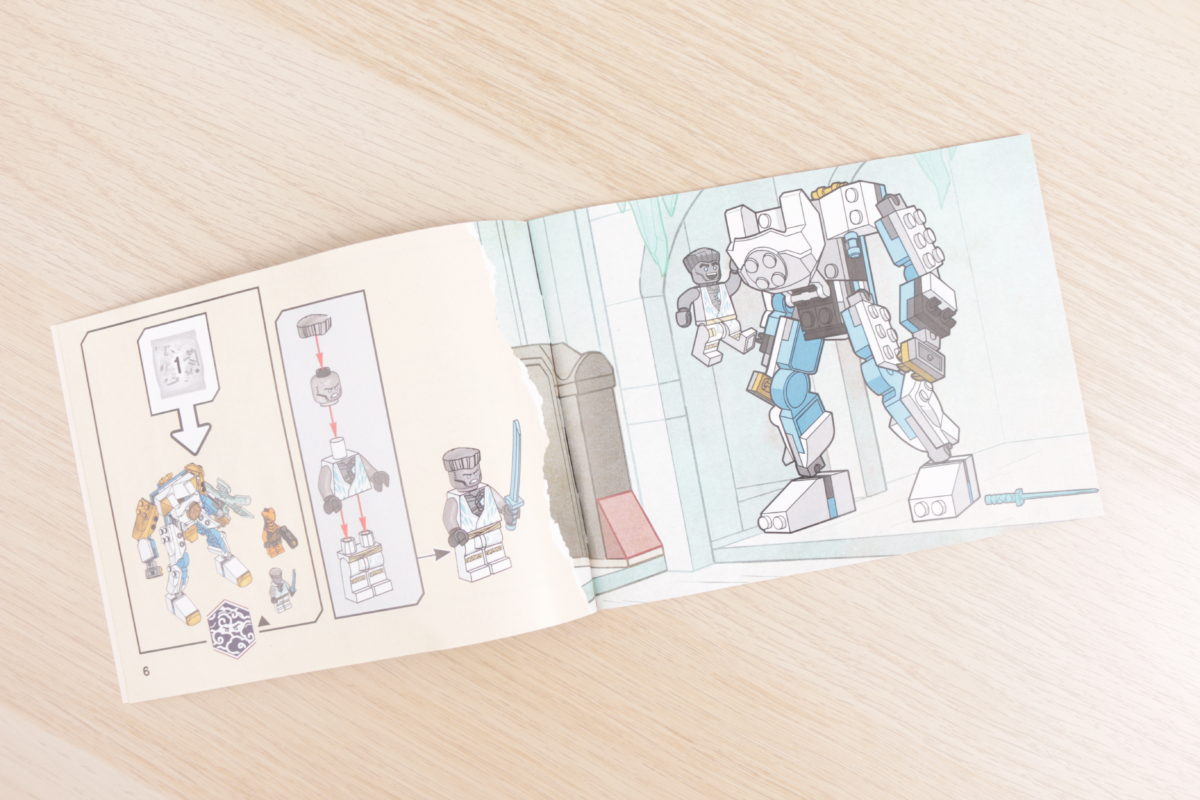 LEGO NINJAGO 71761 Zane’s Power Up Mech EVO full review