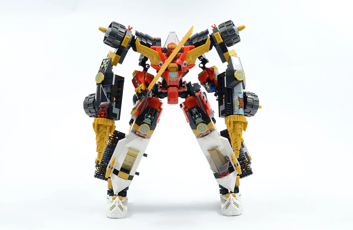 Every LEGO NINJAGO 71765 Ninja Ultra Combo Mech combo