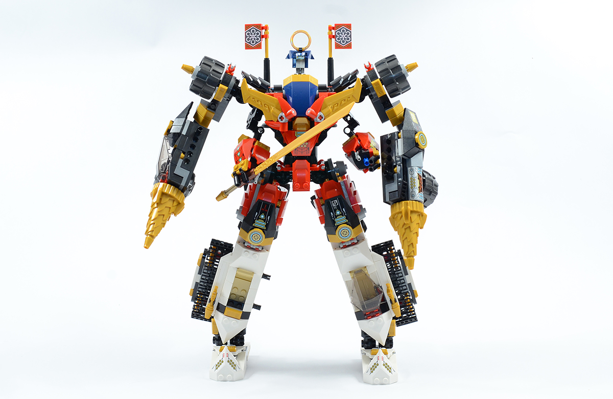 Every LEGO NINJAGO 71765 Ninja Ultra Combo Mech combo