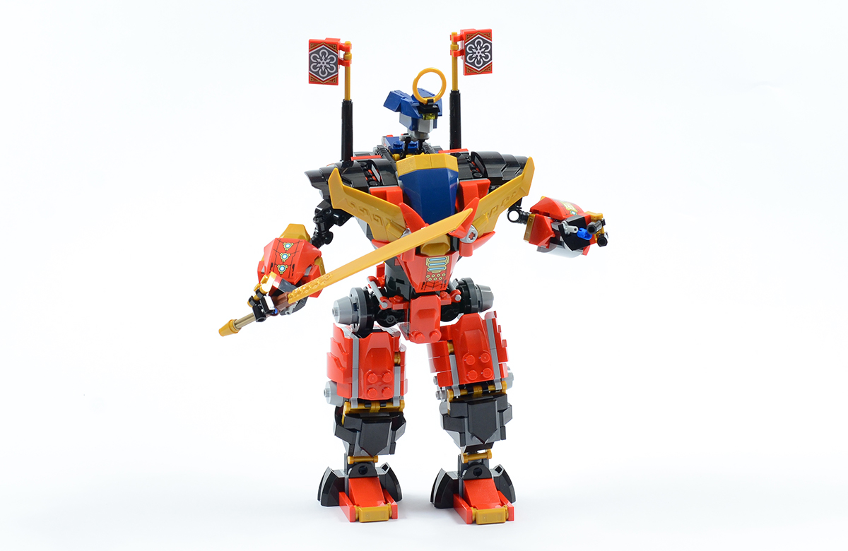 Every LEGO NINJAGO 71765 Ninja Ultra Combo Mech combo