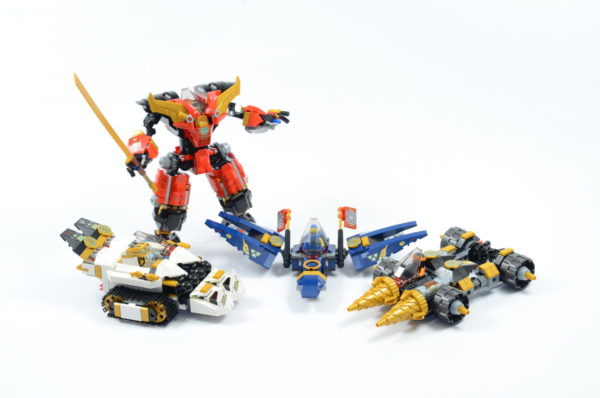 LEGO NINJAGO 71765 Ninja Ultra Combo Mech review, gallery