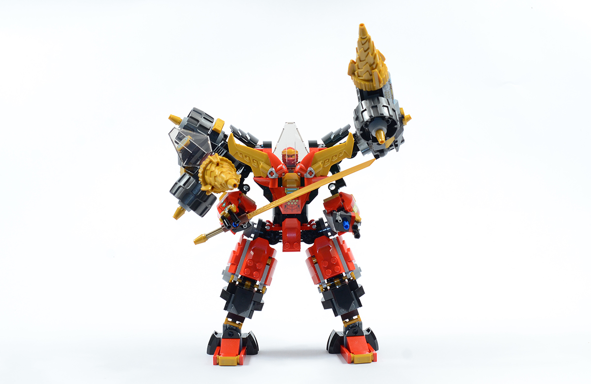 Every LEGO NINJAGO 71765 Ninja Ultra Combo Mech combo