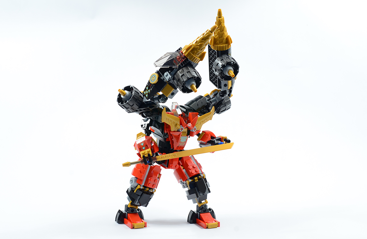 Every LEGO NINJAGO 71765 Ninja Ultra Combo Mech combo