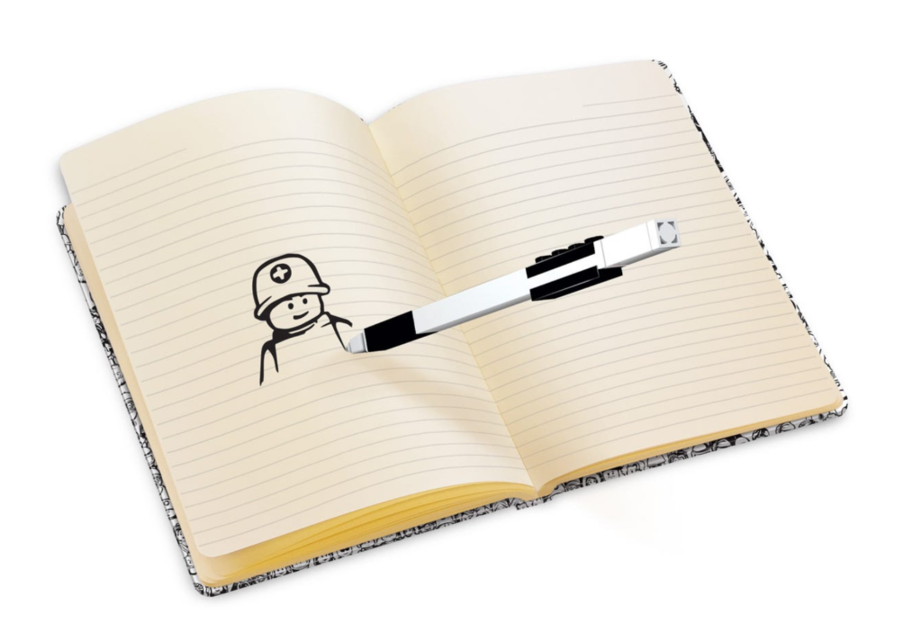 New LEGO stationery revealed on LEGO.com