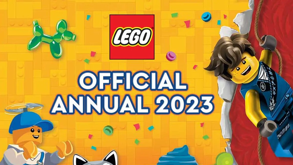 The LEGO Official Annual 2023 minifigure isn’t very exciting
