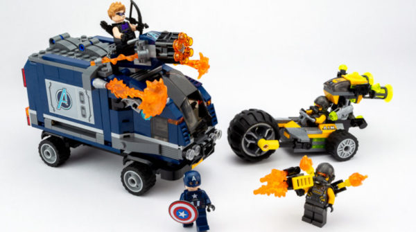 LEGO Marvel 76143 Avengers Truck Take-down review