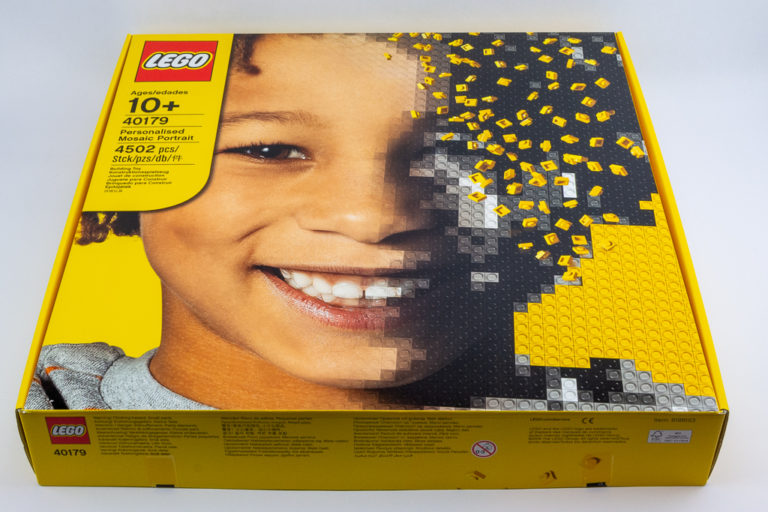 How to create a personalised portrait with the online LEGO Mosaic Maker