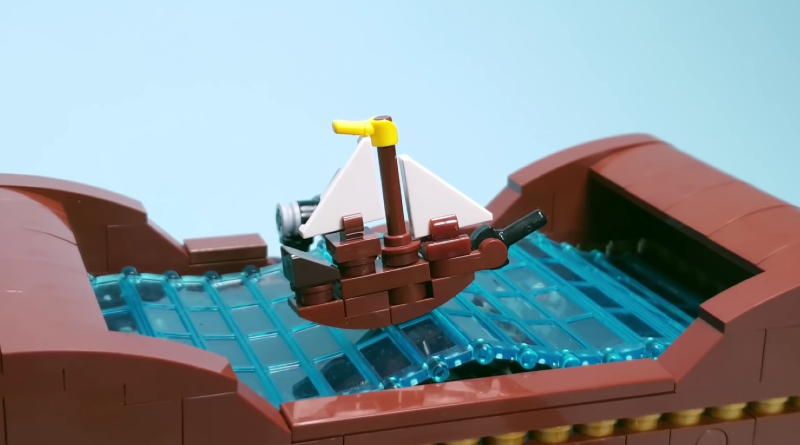 Sail the seven seas with this ingenious LEGO creation