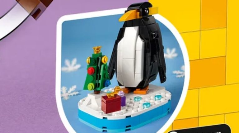 LEGO Seasonal Christmas Penguin set revealed