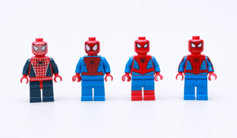The new LEGO Spider-Man looks way better with dual-moulded legs