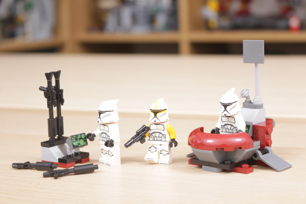 LEGO Star Wars Clone Trooper Command Station full review