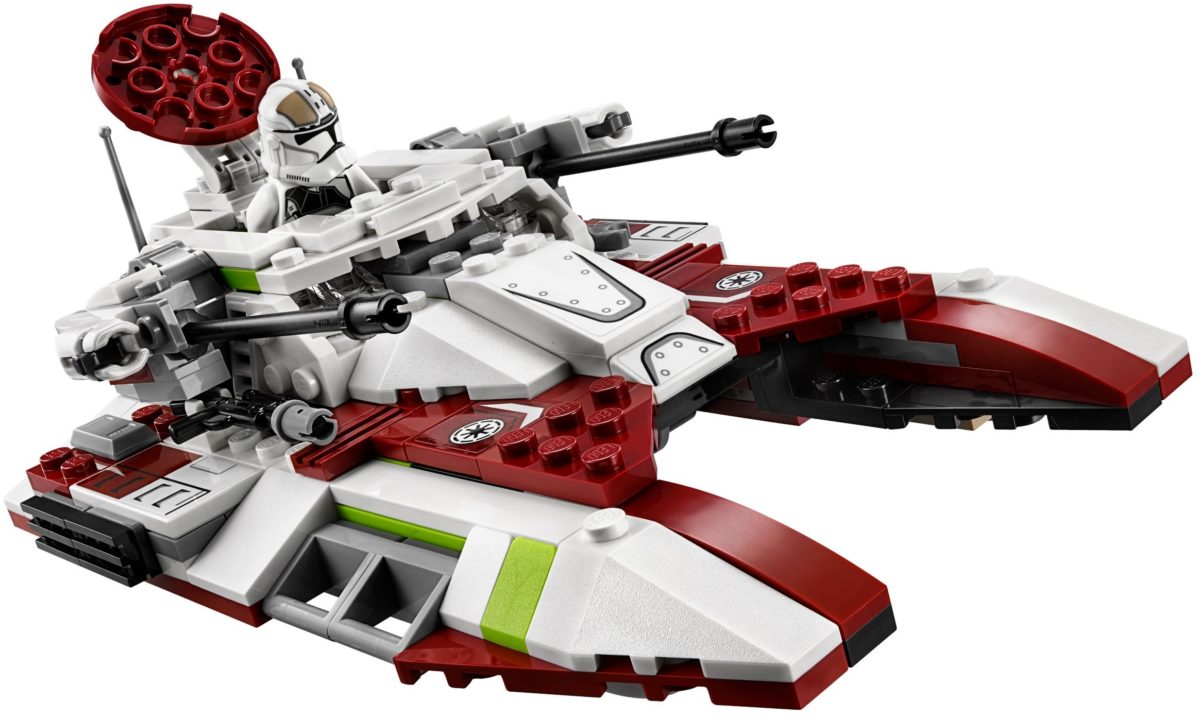 Comparing the size of the new LEGO Republic Fighter Tank