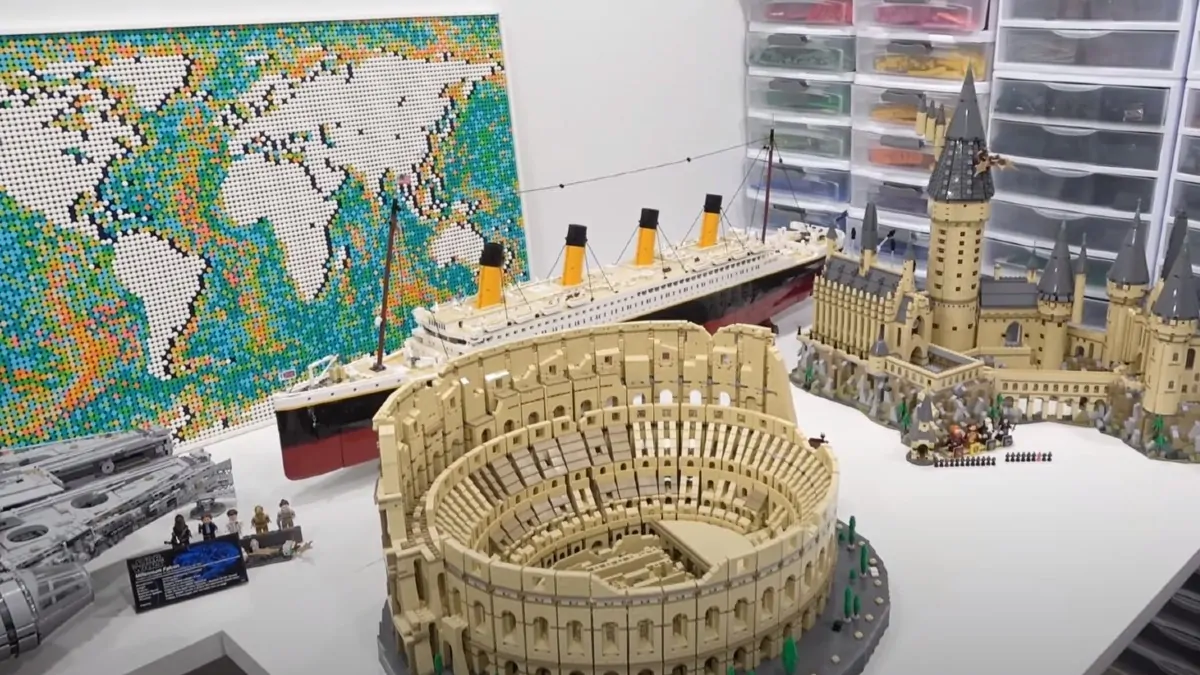 Hogwarts Castle Map Lego