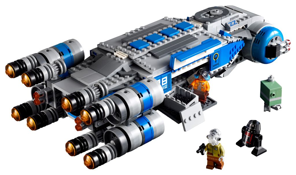 Star Wars Galaxy's Edge LEGO set is 75293 Resistance I-TS Transport
