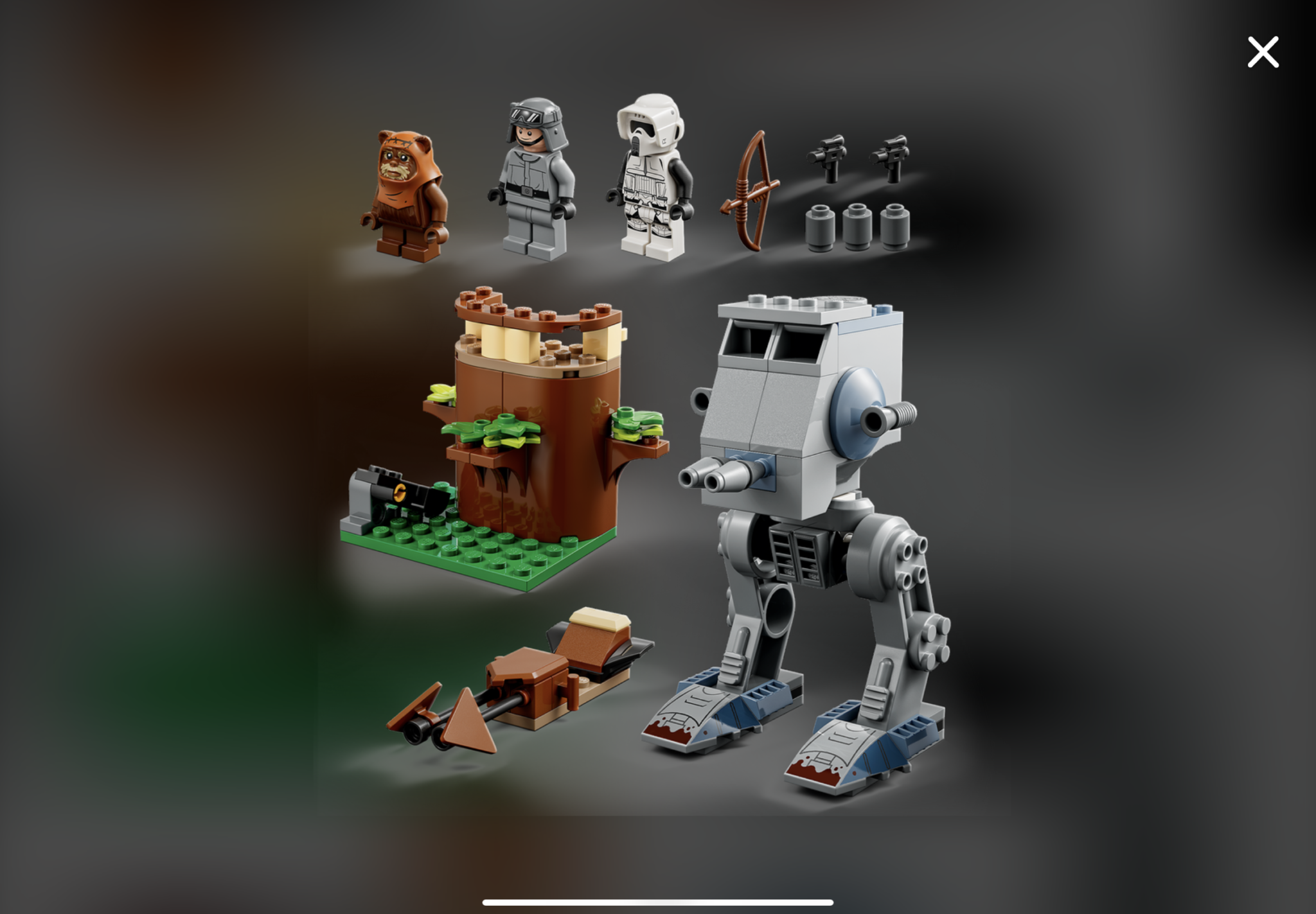 LEGO Star Wars summer 2022 set 75332 AT-ST revealed online
