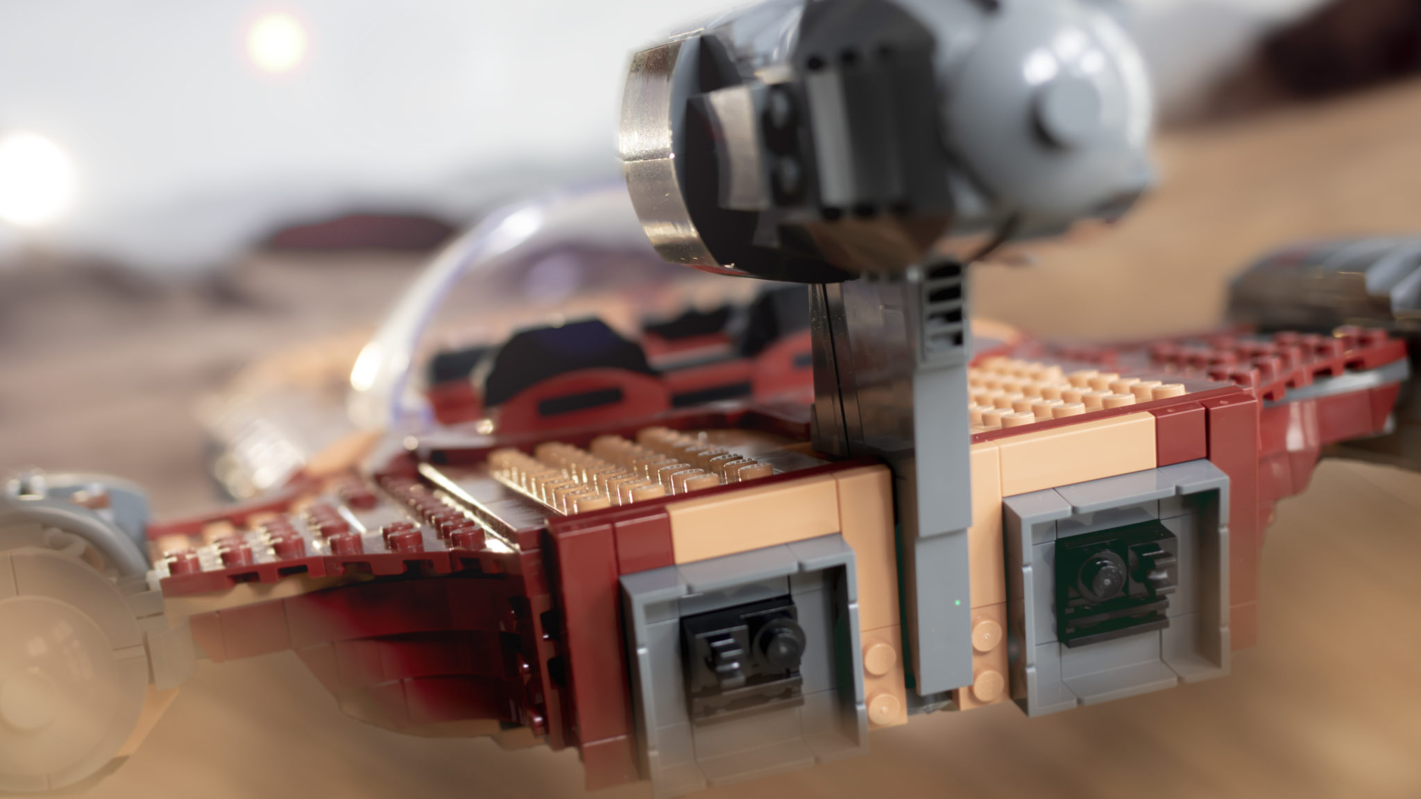 Taking LEGO Star Wars 75341 UCS Landspeeder to Tatooine