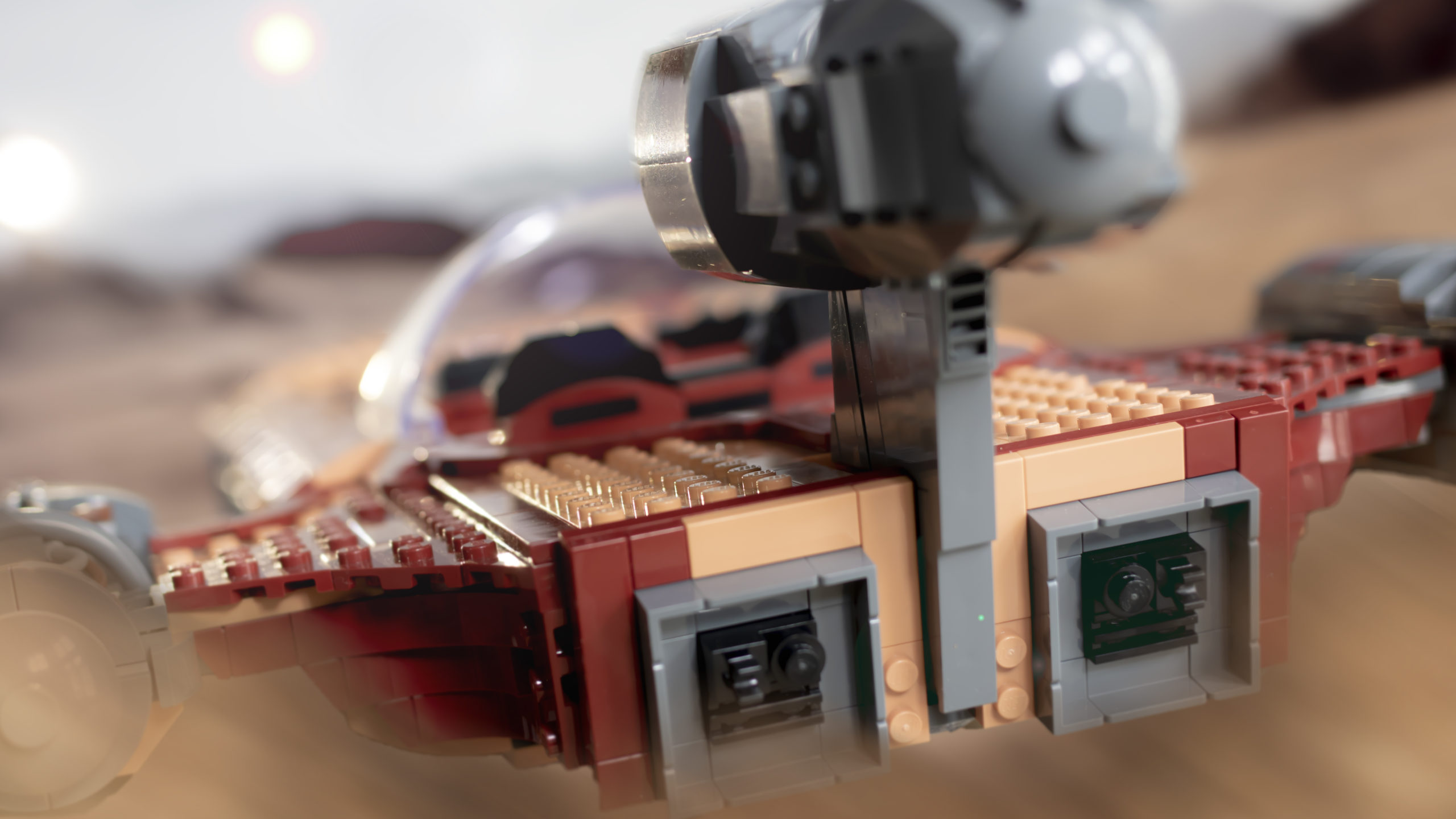 Taking LEGO Star Wars 75341 UCS Landspeeder to Tatooine
