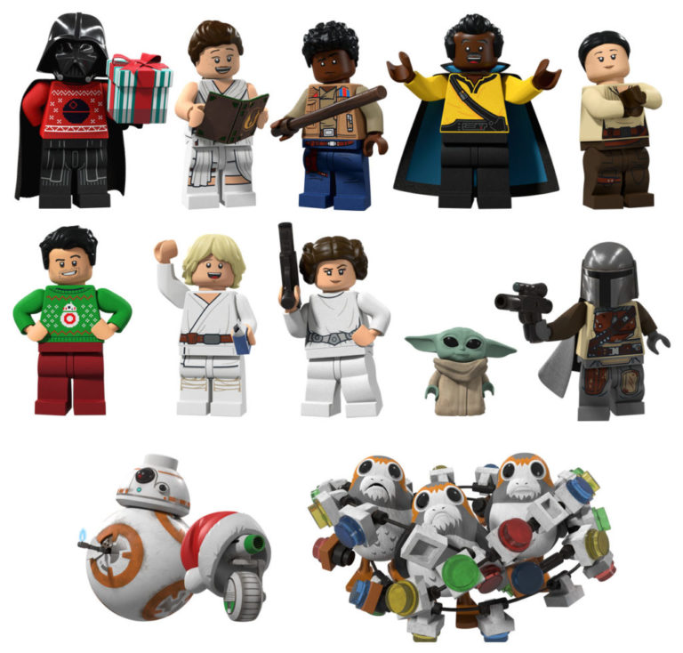 LEGO Star Wars Holiday Special stickers added to the Star Wars app