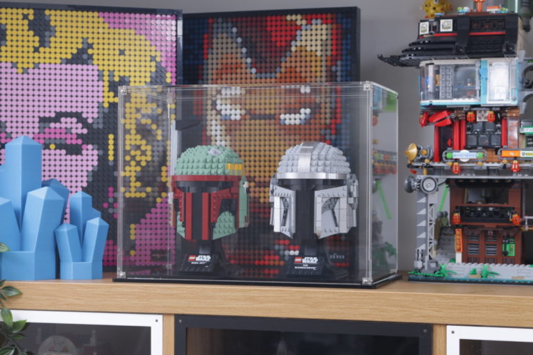 How to display a LEGO Star Wars Helmet Collection properly