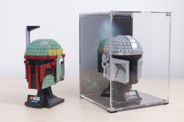 LEGO Star Wars Helmet Display Case review and gallery