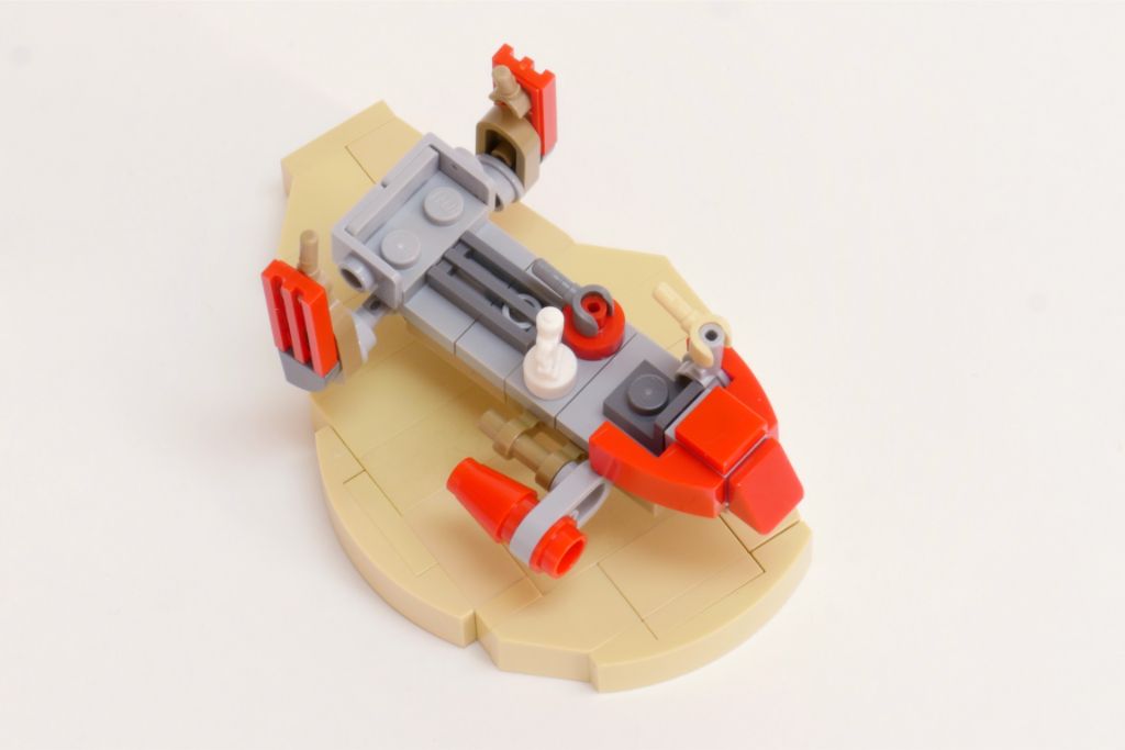 LEGO Star Wars: The Rise of Skywalker Pasaana Speeder build