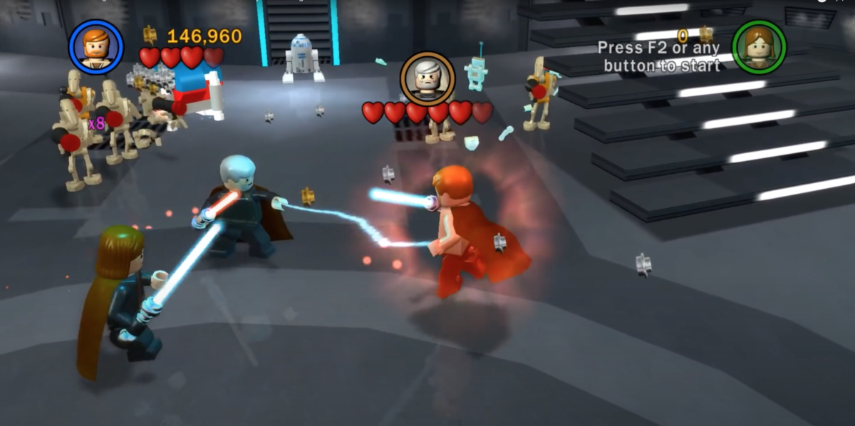 Updated boss battles in LEGO Star Wars: The Skywalker Saga