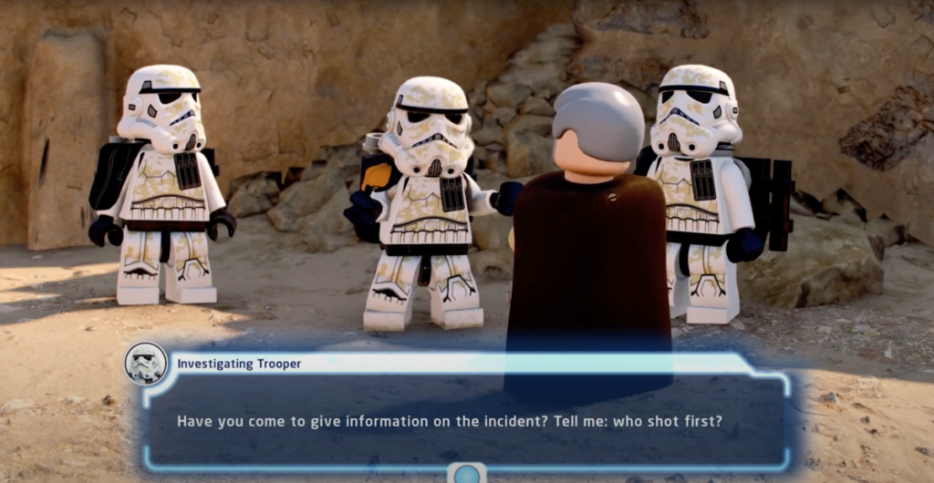 LEGO Star Wars: The Skywalker Saga includes unique side quests
