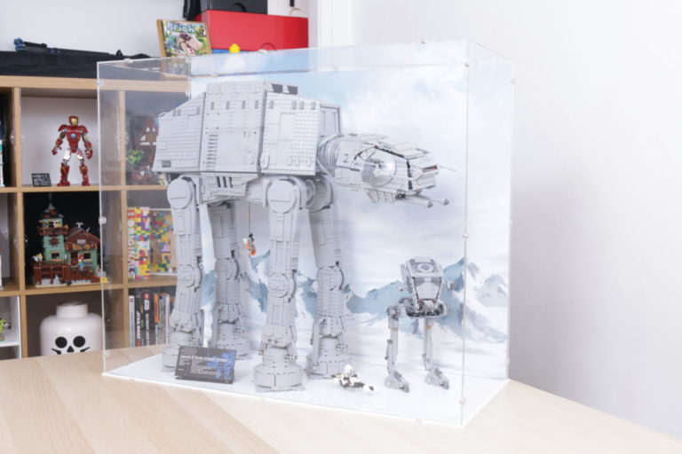 LEGO Star Wars UCS 75313 AT-AT display case review gallery
