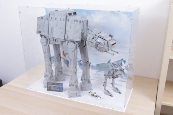 LEGO Star Wars UCS 75313 AT-AT display case review gallery