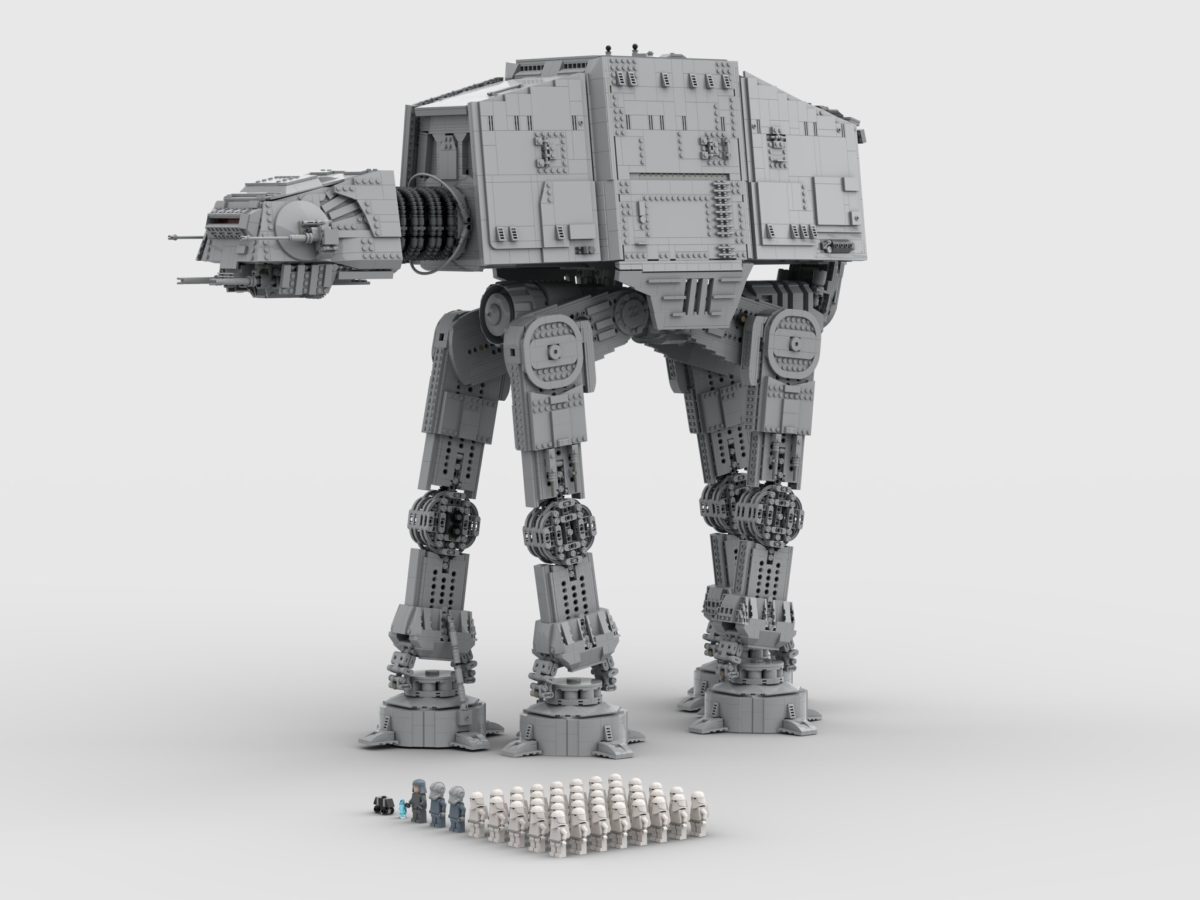 The rumoured LEGO UCS AT-AT probably won’t look this good
