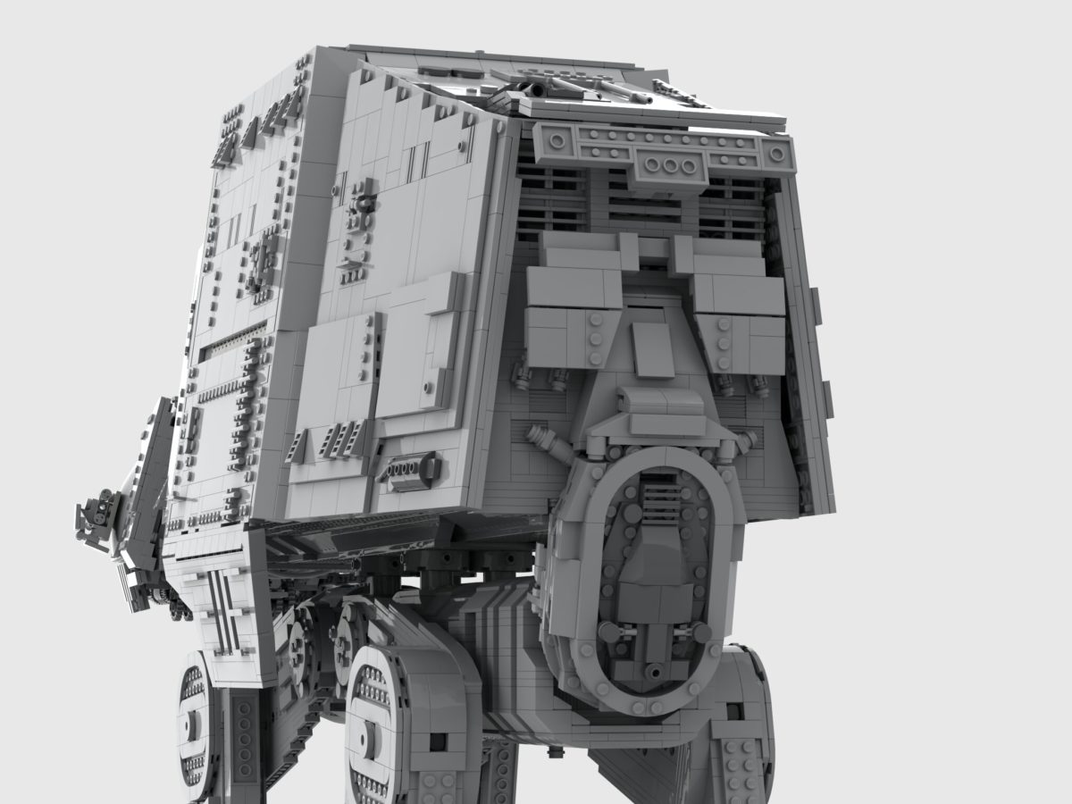The rumoured LEGO UCS AT-AT probably won’t look this good
