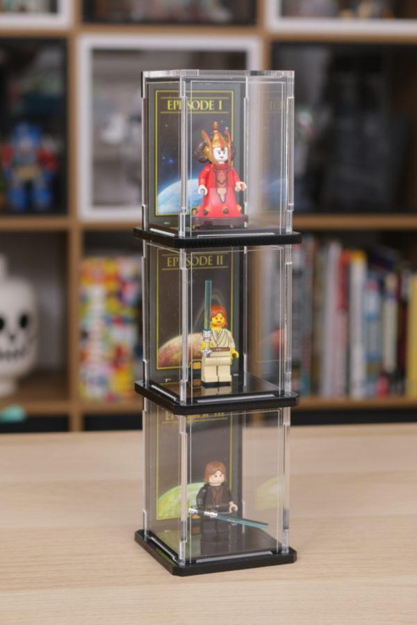 LEGO Star Wars individual minifigure display case review