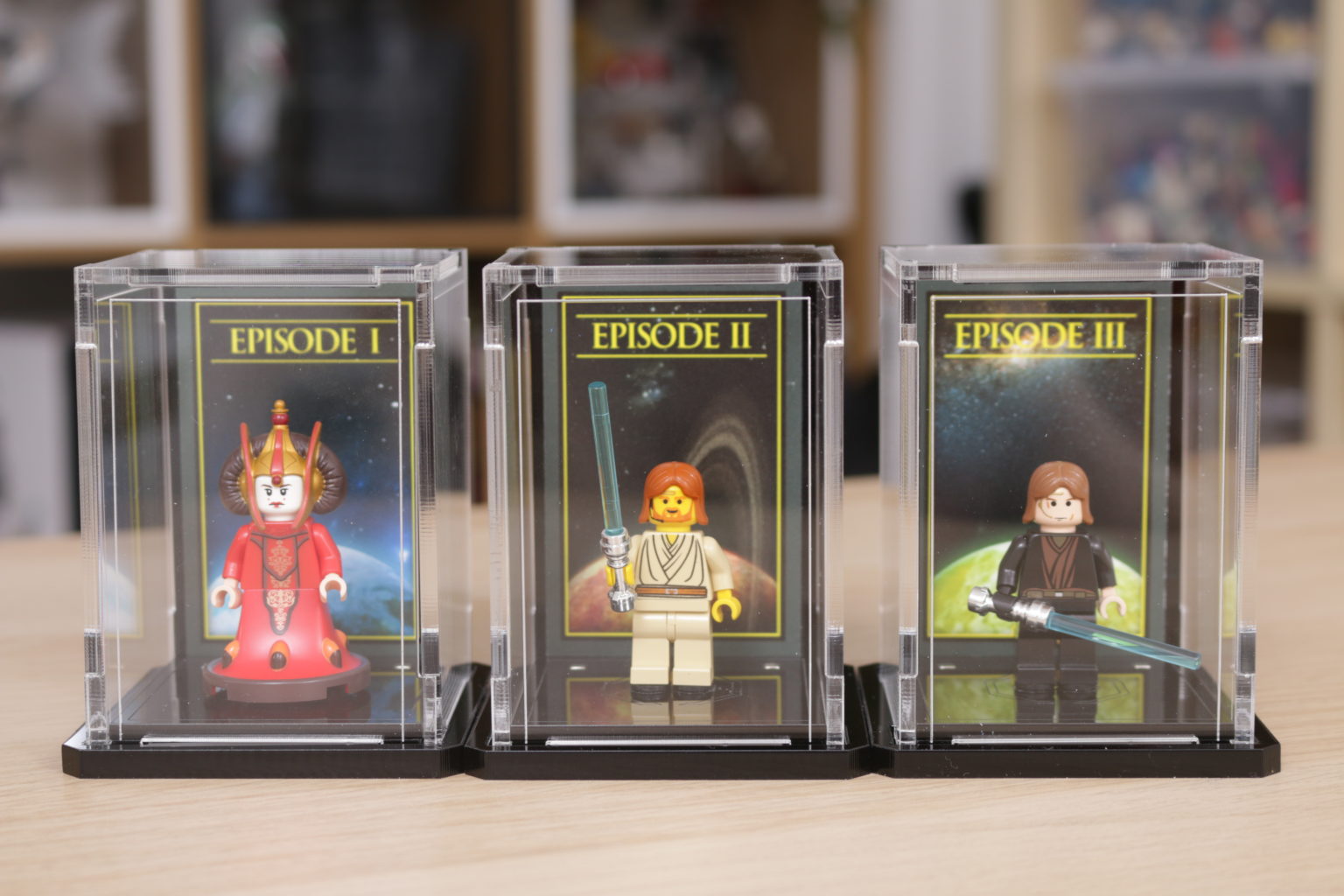 LEGO Star Wars individual minifigure display case review