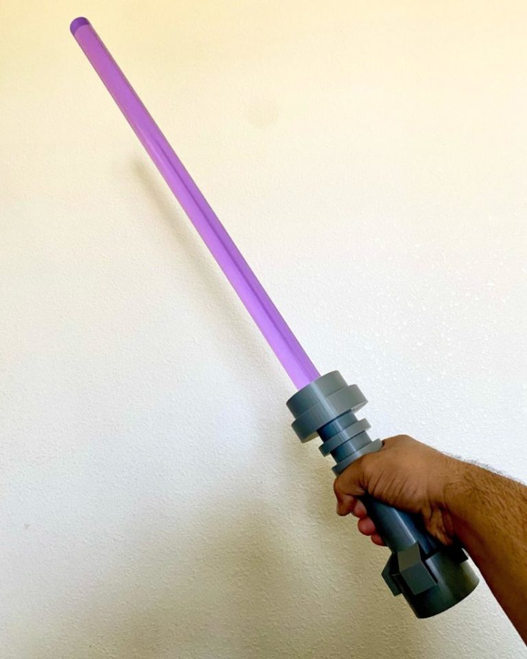 Could LEGO ever produce a life-size Star Wars lightsaber?